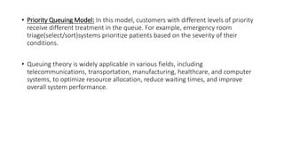 Introduction to Queuing Models ..pptx