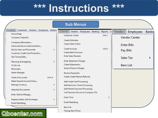 Introduction to QuickBooks | PPTX