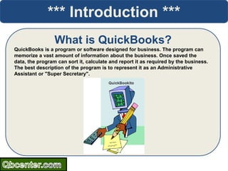 Introduction to QuickBooks | PPTX