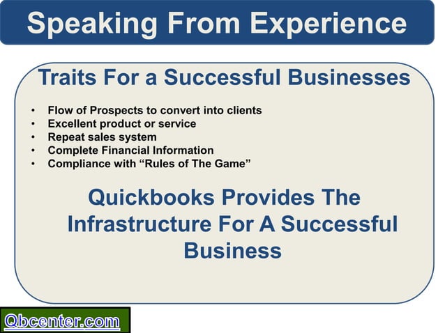 Introduction to QuickBooks | PPTX