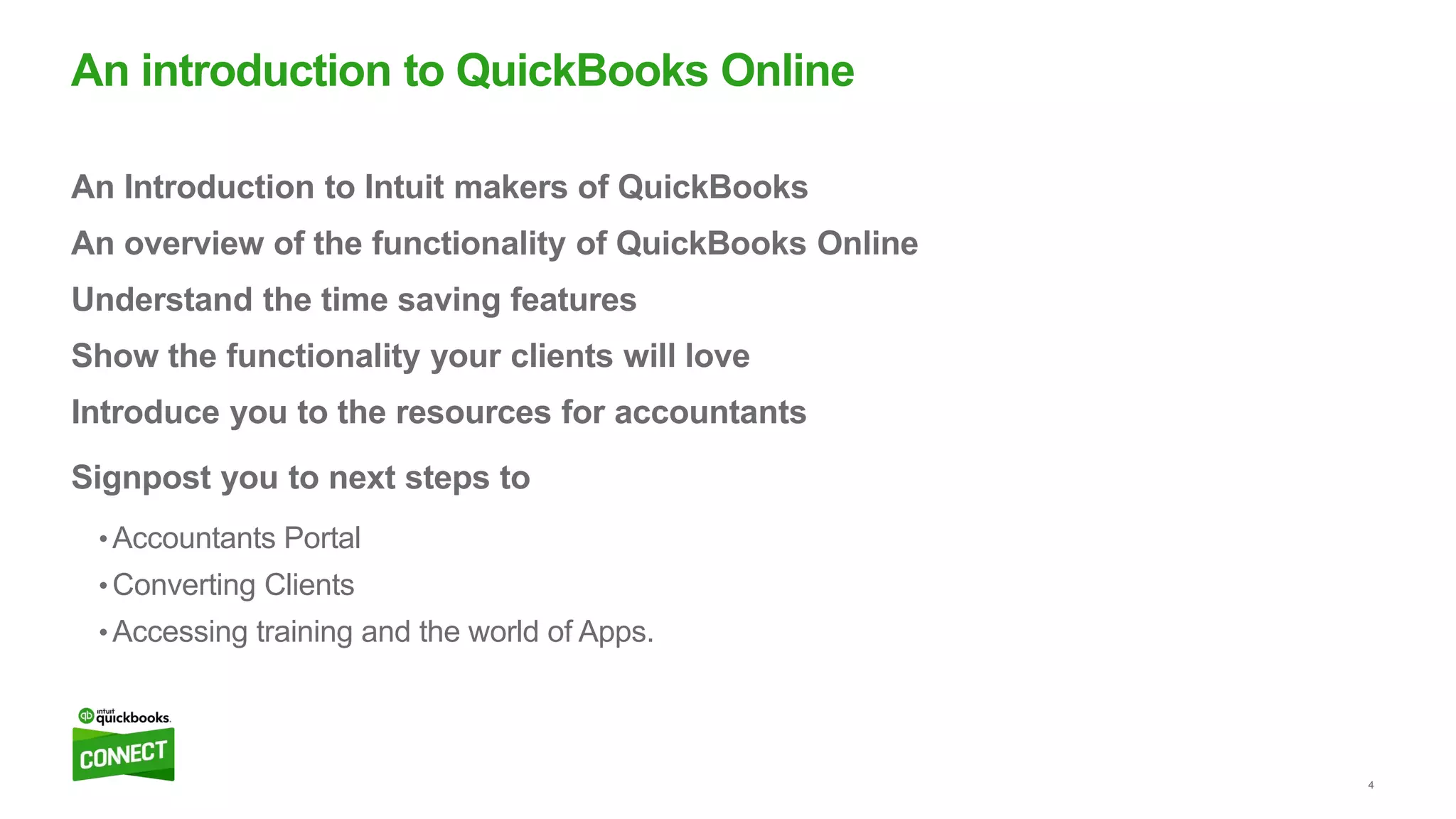 Introduction to QuickBooks Online | PPTX