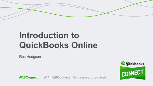 Introduction to QuickBooks Online | PPTX | Internet | Computing