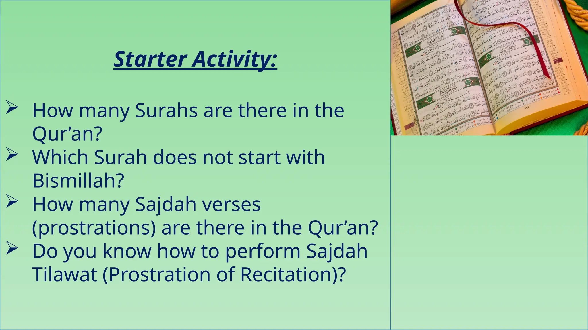 Introduction to Quran and Quran as guidance.pptx | Islam | Religion ...