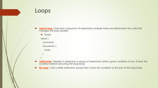Introduction to R for beginners | PPTX