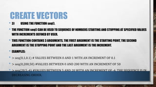 Introduction to r | PPT