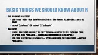 Introduction to r | PPT