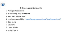 Introduction to r | PPTX