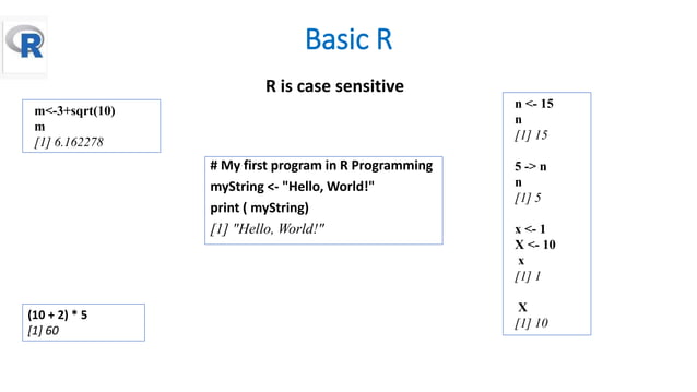 Introduction to r | PPT