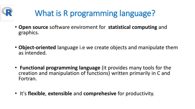 Introduction to r | PPT