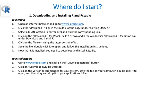 Introduction to r | PPT