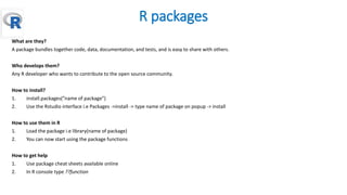 Introduction to r | PPT