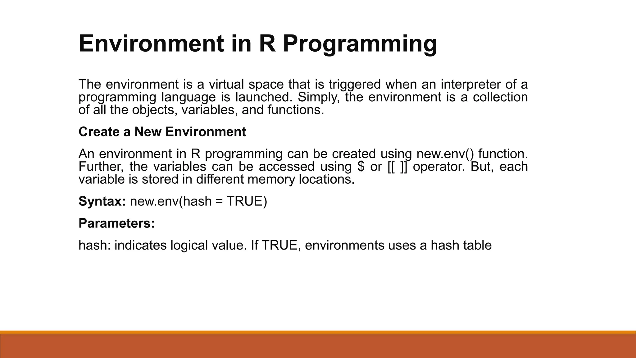 Introduction to R Programming | PPTX | Programming Languages | Computing Introduction to R Programming | PPTX | Programming Languages | Computing