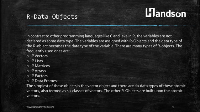 Introduction to R | PPT
