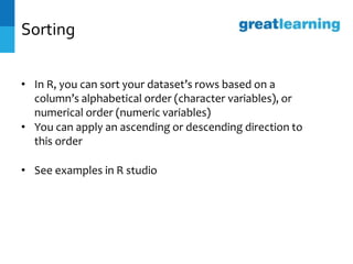 Introduction to R _IMPORTANT FOR DATA ANALYTICS | PPTX