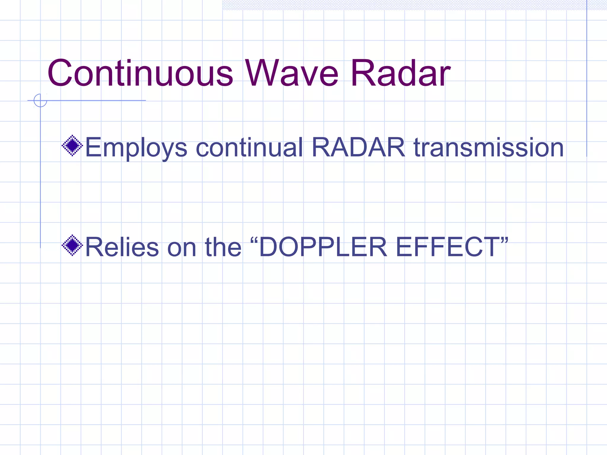 Introduction to radar | PPT | Digital Audio | Computer Software and ...