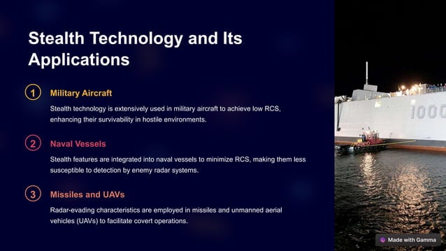 Introduction to Radar Cross Section Reduction (Stealth Technologies).pptx