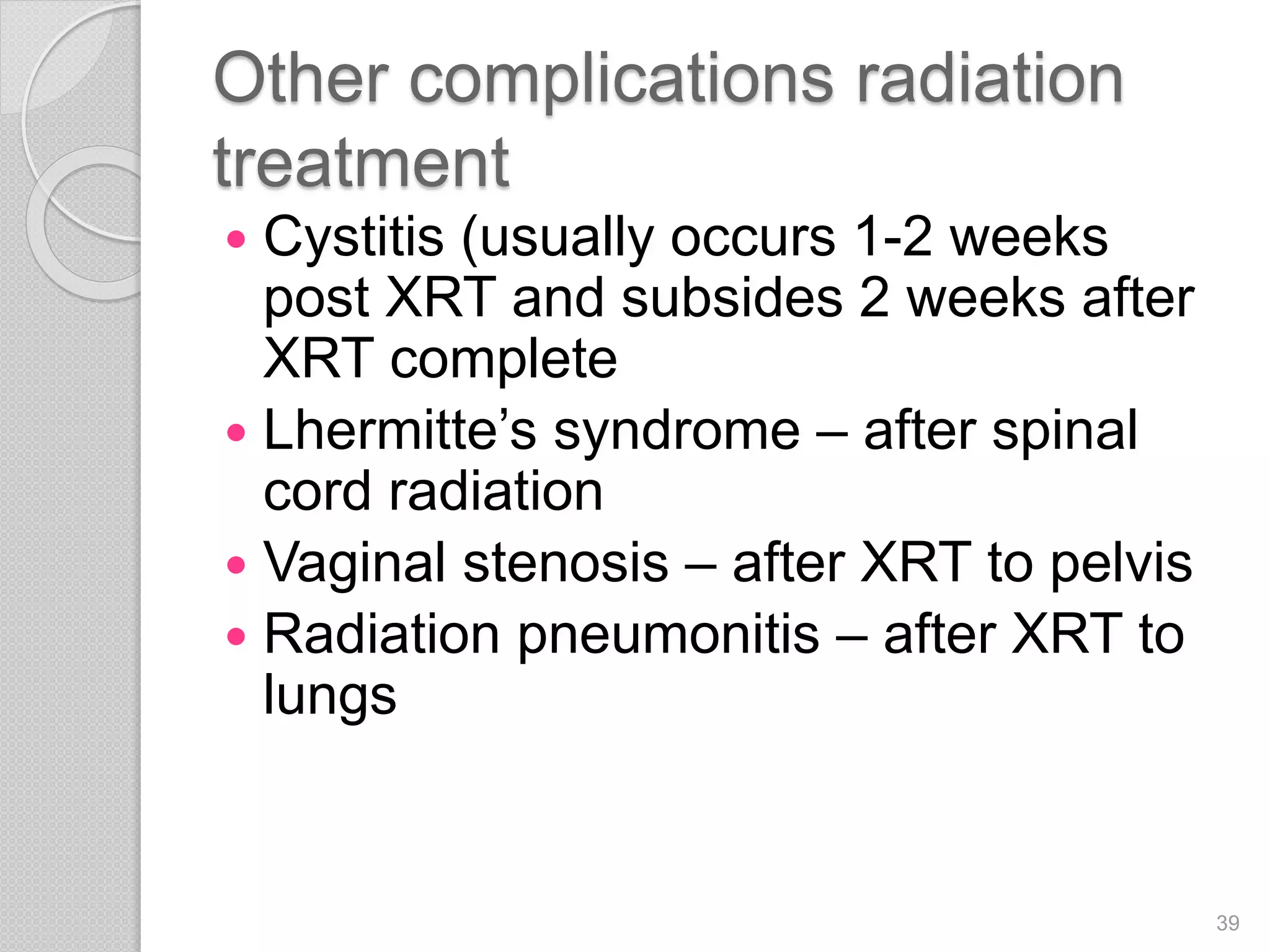Introduction to radiation oncology nursing | PPTX