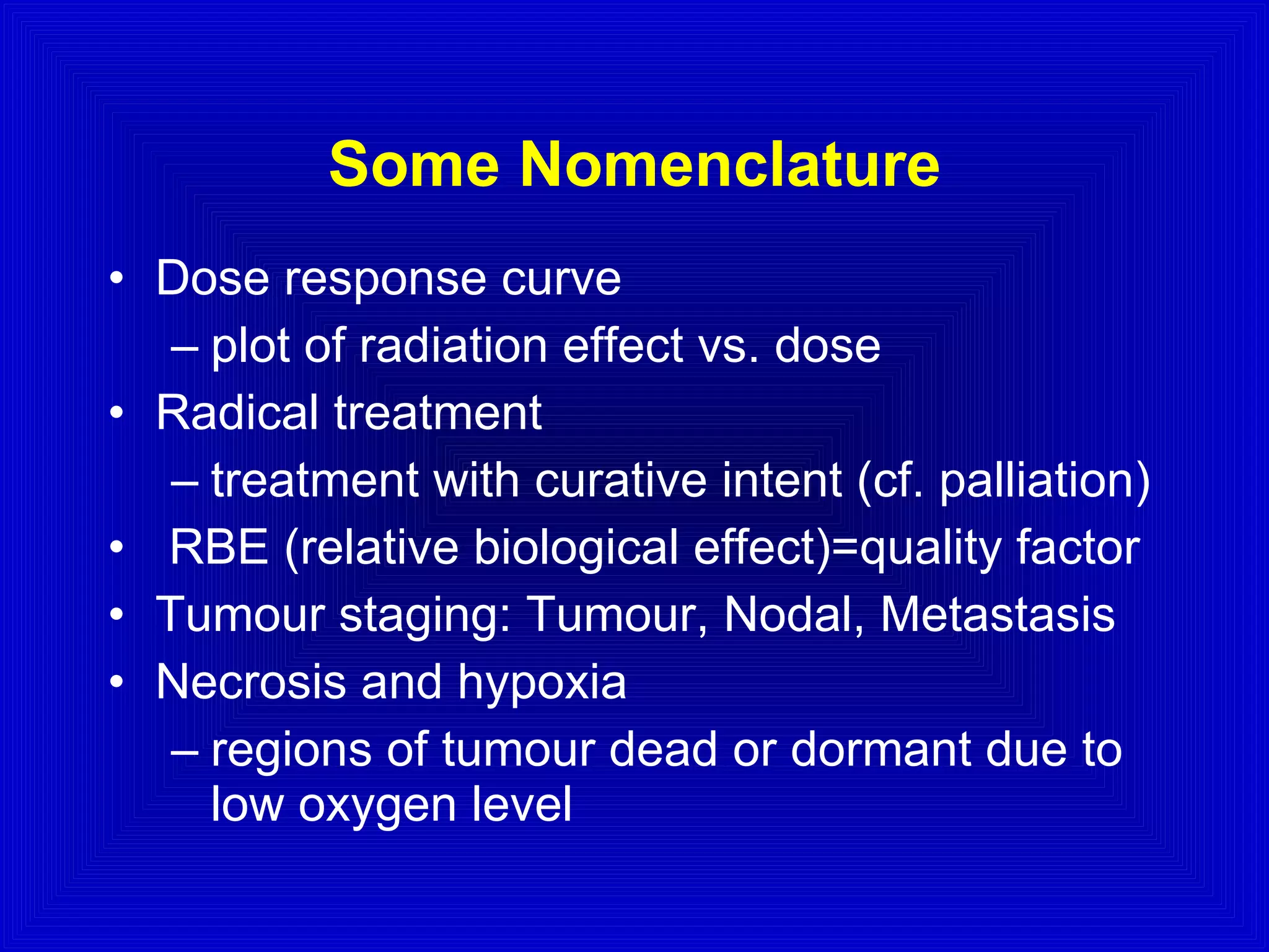 Introduction to radiation therapy | PPT