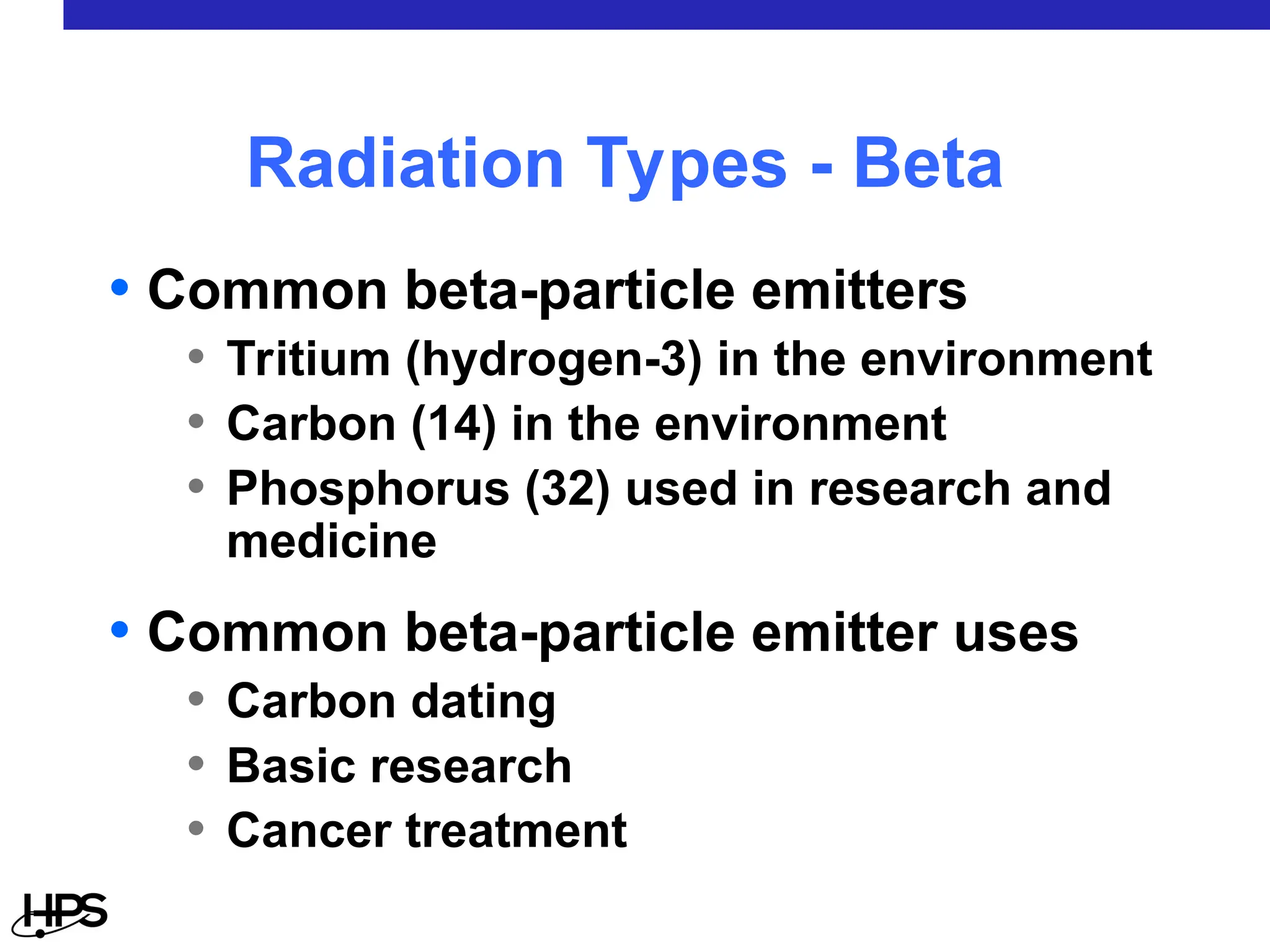 Introduction_to_Radiation_Types of radiation | PPT