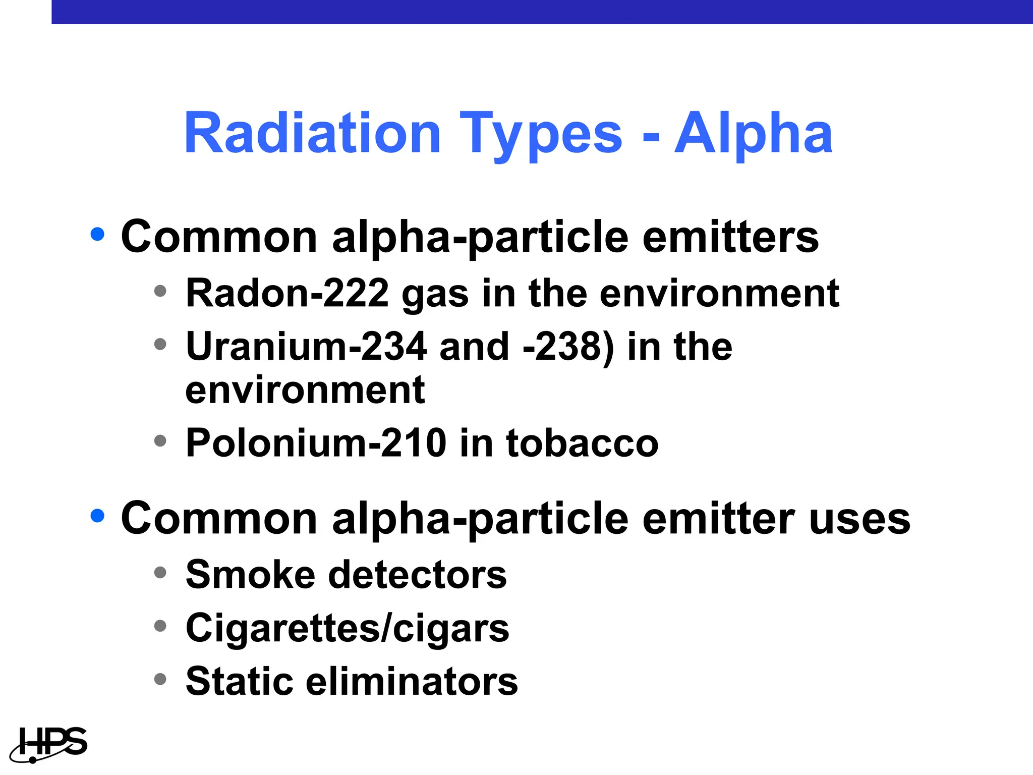 Introduction_to_Radiation_Types of radiation | PPT