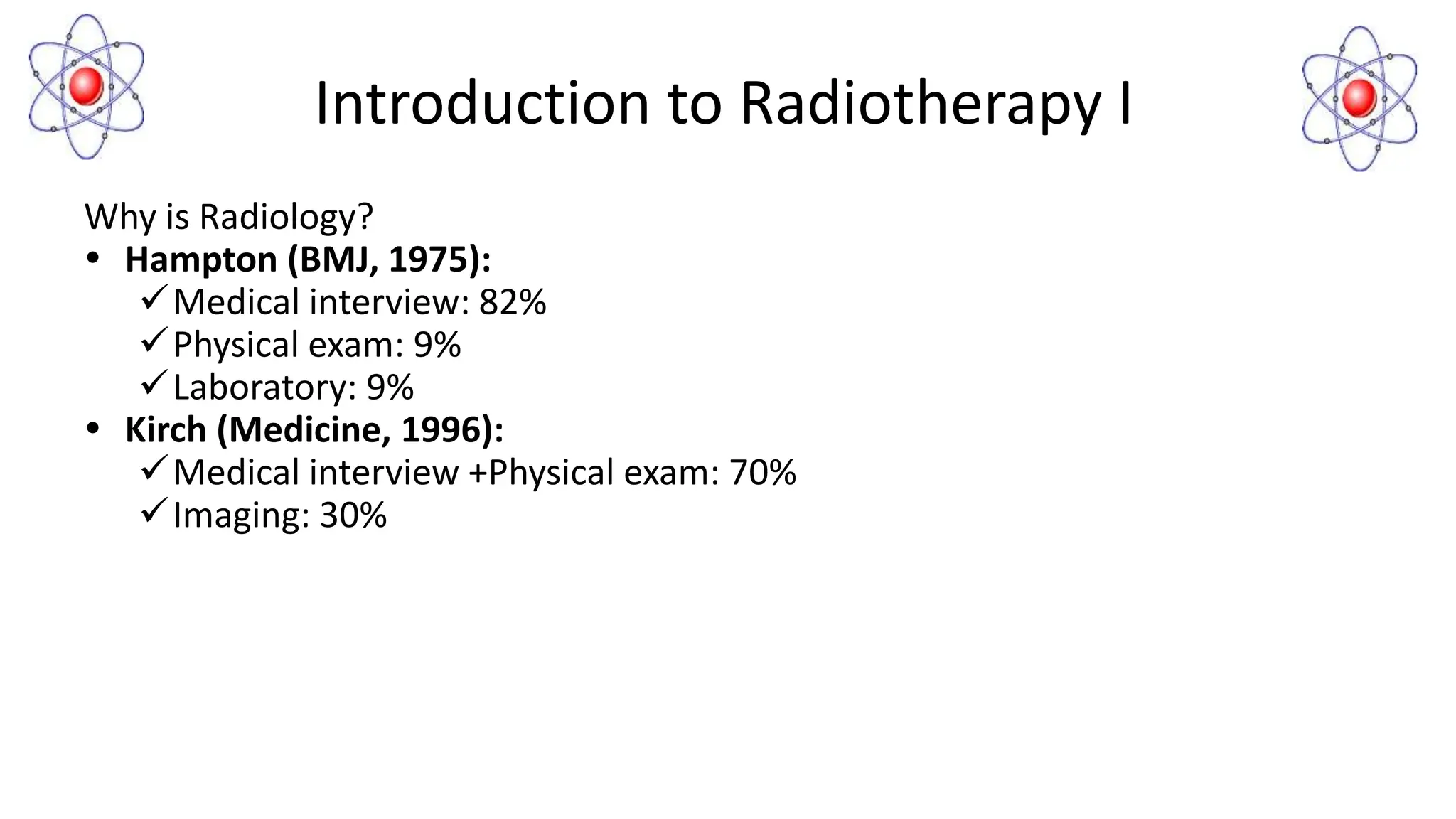Introduction to Radiotherapy technology I.pptx