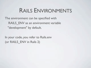 Introduction to Rails | KEY | Computing | Technology & Computing