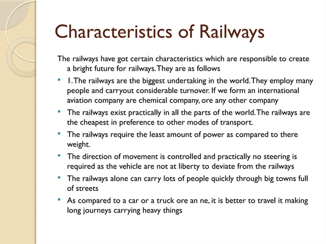 Introduction to Railway, importance and its Components.pptx