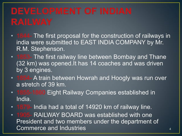 Introduction to Railway Engineering | PPT