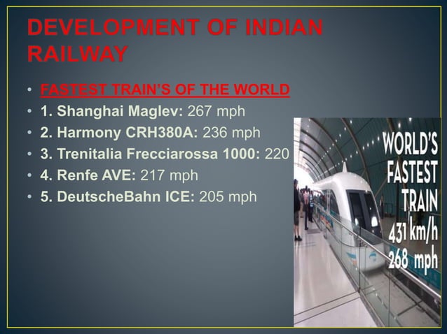 Introduction to Railway Engineering | PPT