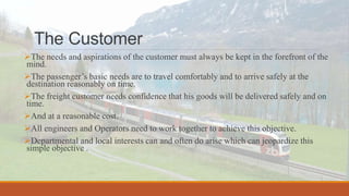 Introduction to railway engineering | PPTX | Rail Travel | Travel Type