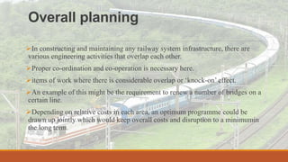 Introduction to railway engineering | PPTX | Rail Travel | Travel Type