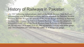 Introduction to railway engineering | PPTX