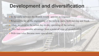Introduction to railway engineering | PPTX