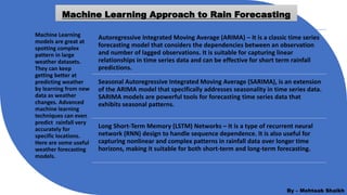 Predictive Precipitation: Advanced Rain Forecasting Techniques | PPTX