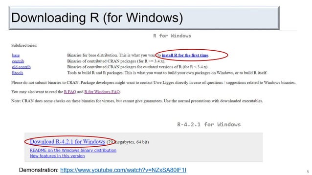 Introduction to R and Installation.pptx | Free Download