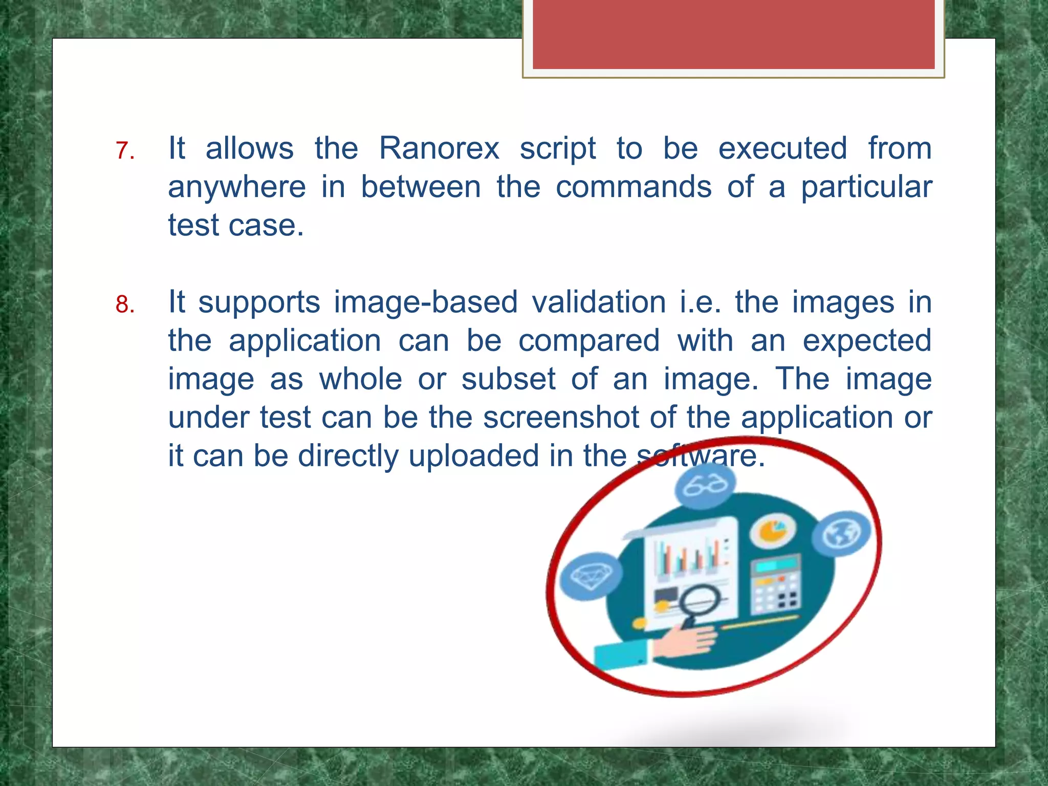 Introduction To Ranorex Components And Features Ppt