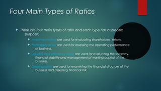 Introduction to ratio analysis | ODP