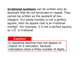 Introduction to rational and irrational numbers [Autosaved].ppt