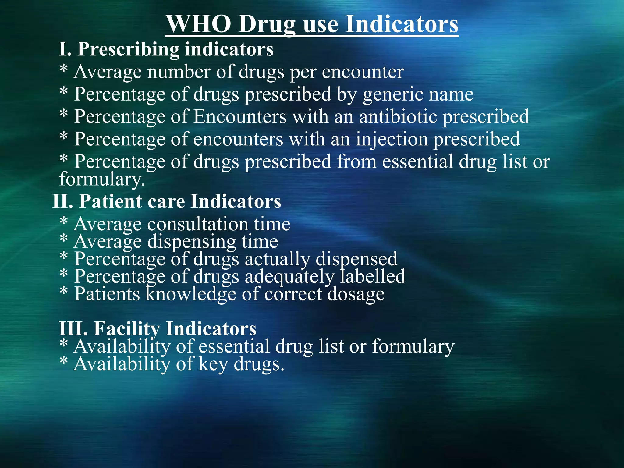 Introduction to rational use of drugs and role of pharmacist in ...