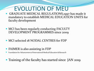 Introduction to REVISED BASIC COURSE WORKSHOP IN MED EDUCATION | PPTX