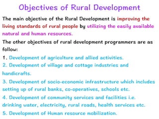 Introduction to Rural Development | PDF