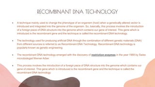 Introduction to rDNA Tecchnology.pptx
