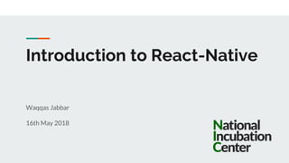 Introduction to React Native | PPTX