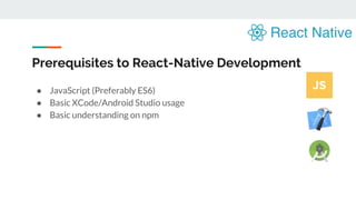 Introduction to React Native | PPTX