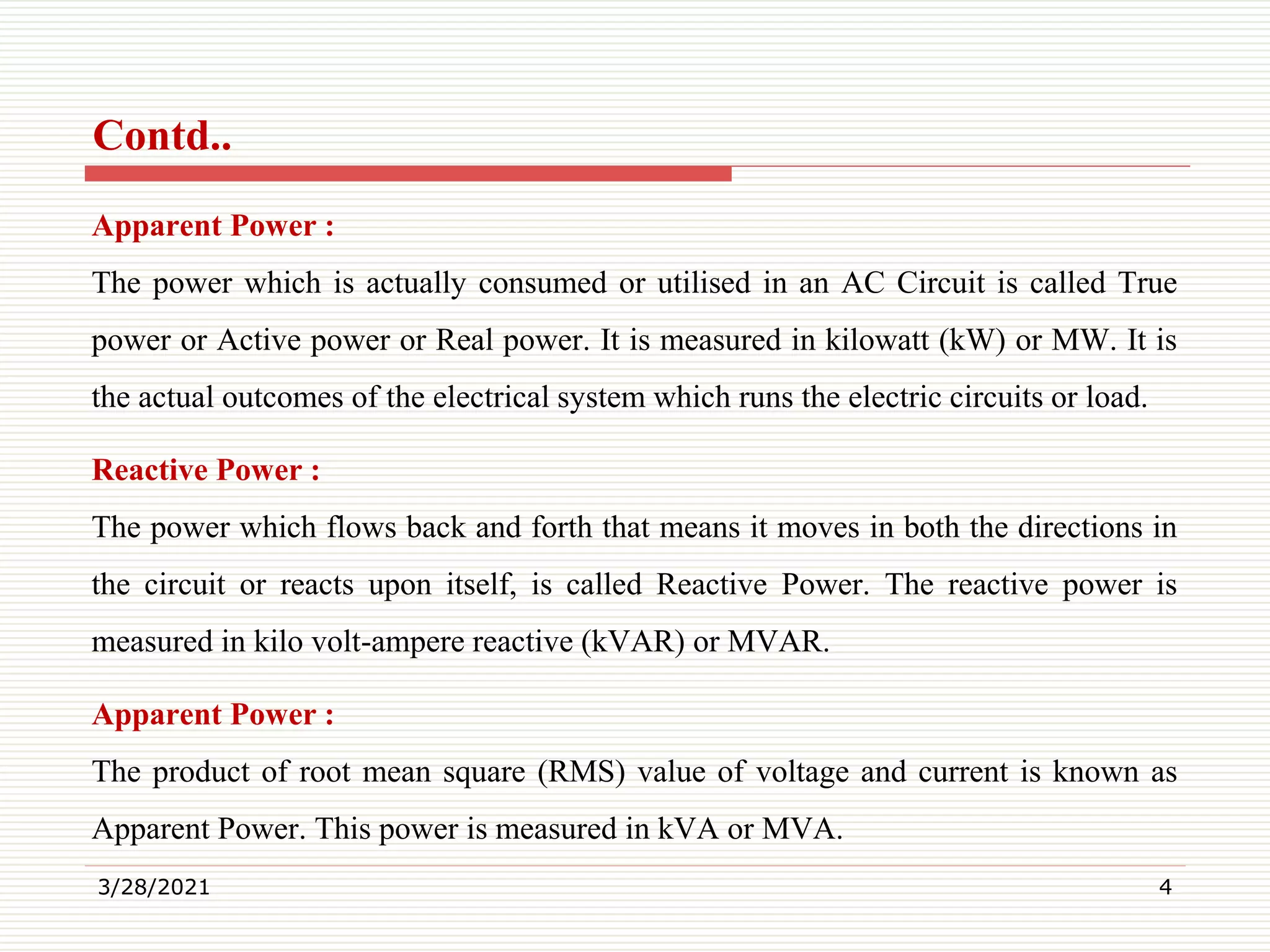 Introduction to reactive power control in electrical power | PDF