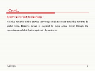 Introduction to reactive power control in electrical power | PDF