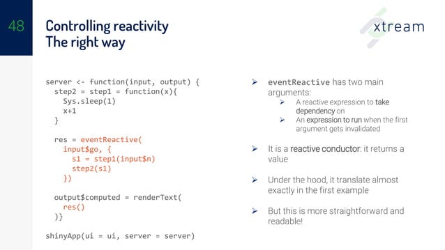 Introduction To Reactive Programming With R And Shiny Ppt