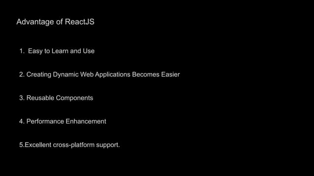 Introduction To Reactjs Ui Web Dev Pptx