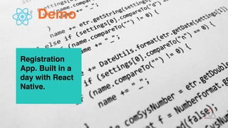 Introduction to React Native | PDF