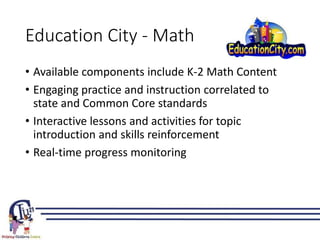 Introduction to Reading Eggs & Education City Math | PPTX